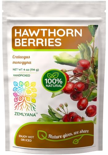 dried whole hawthorn berries for tea