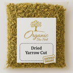 dried yarrow flowers for herbal tea