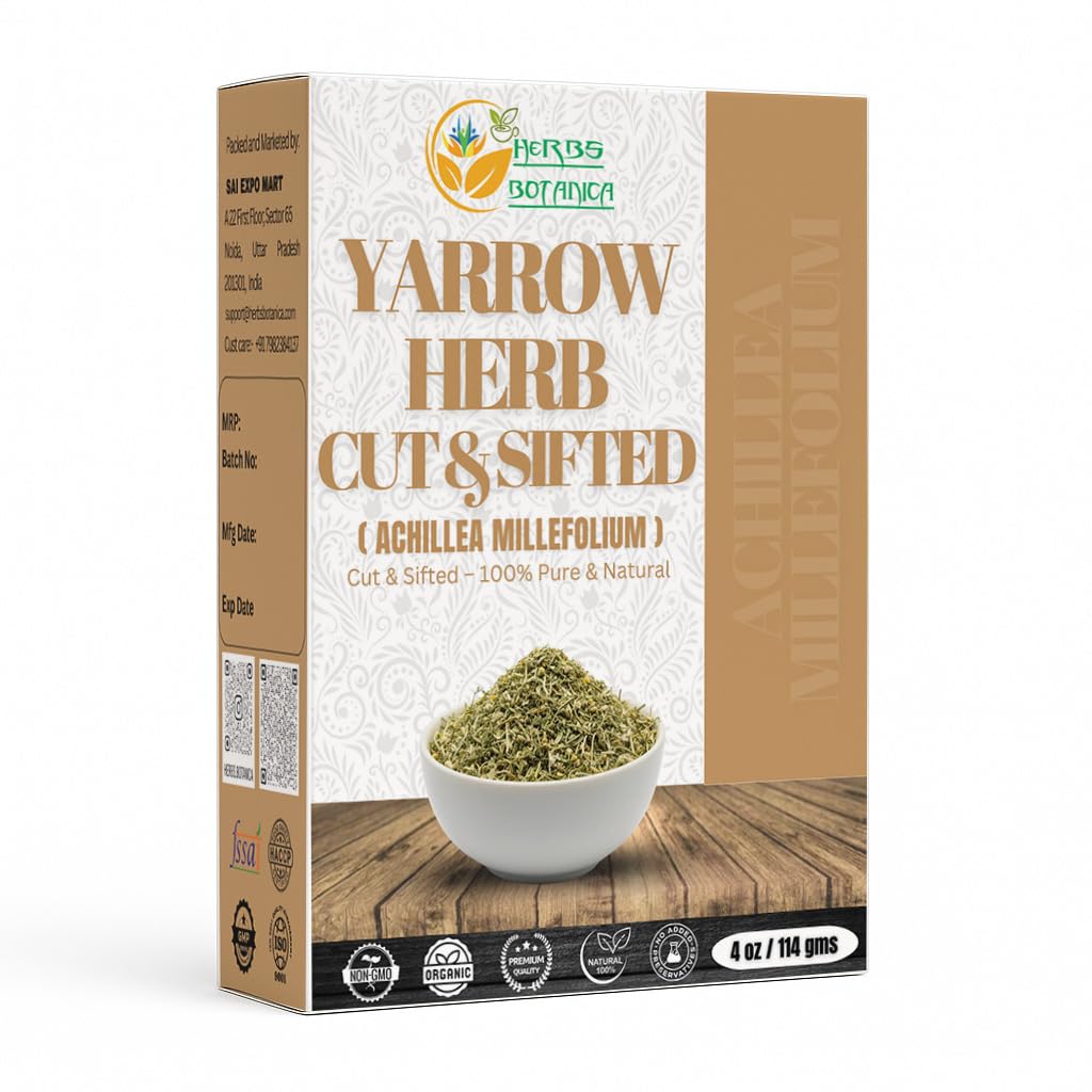 dried yarrow herb for tea