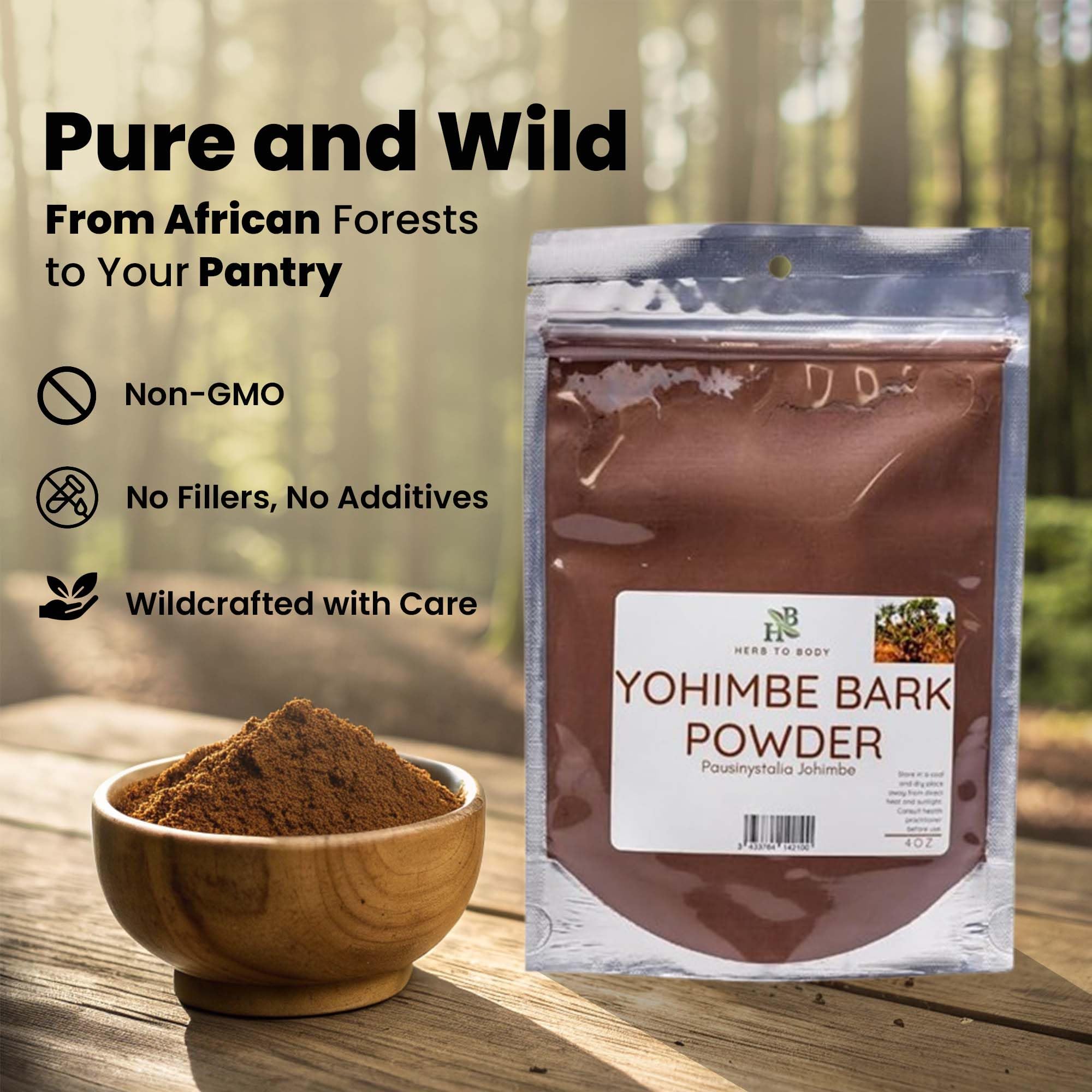 dried yohimbe for traditional uses