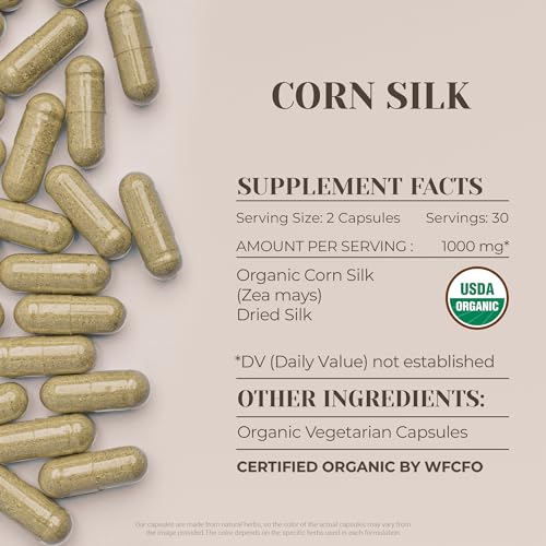 dried zea mays silk extract