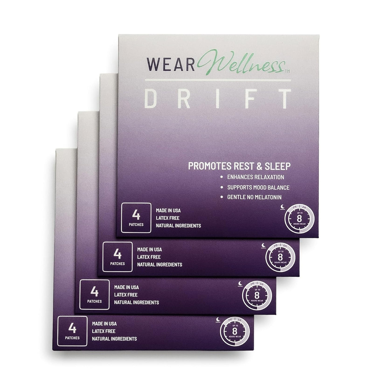 Drift sleep patches for relaxation
