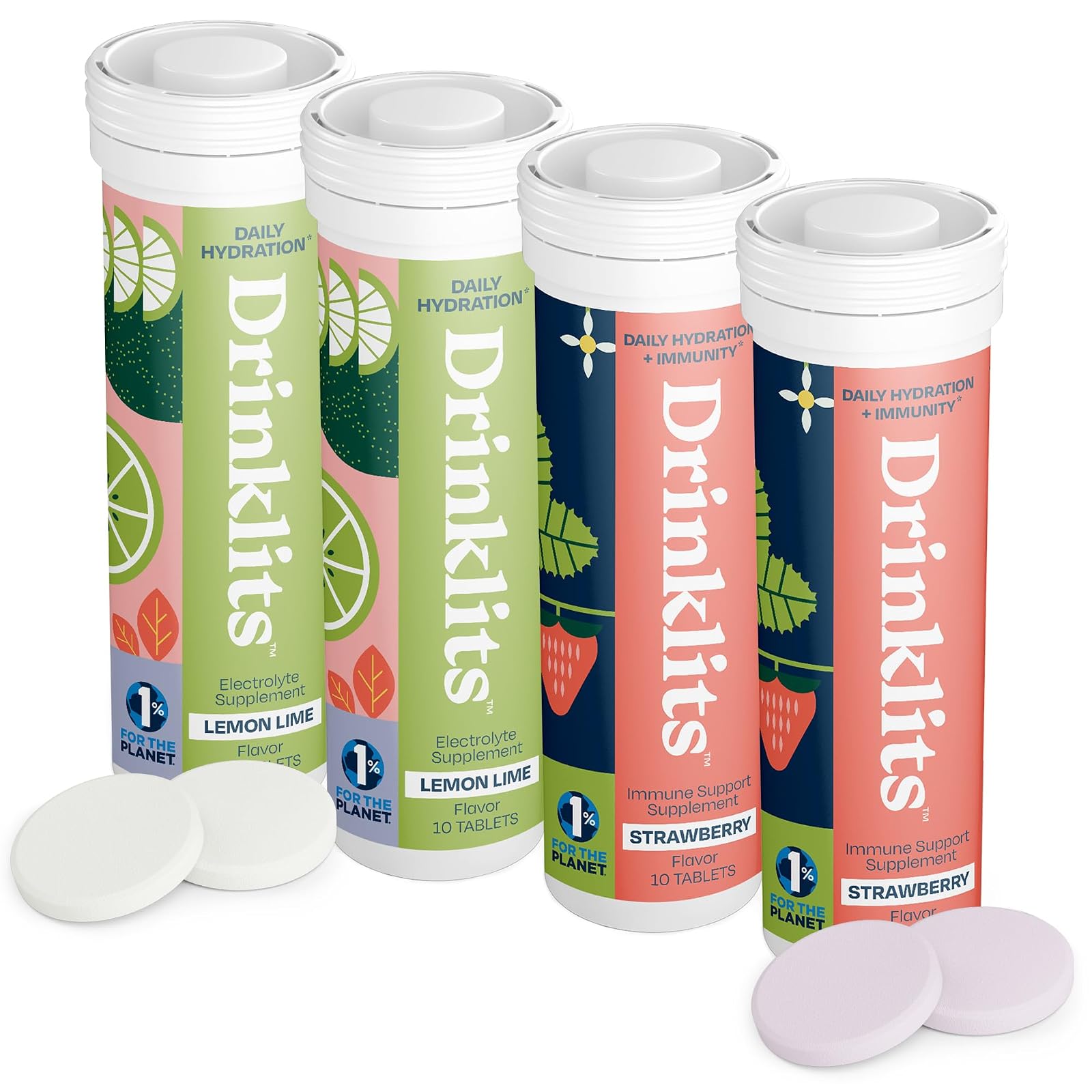 Drinklits electrolyte tablets for hydration