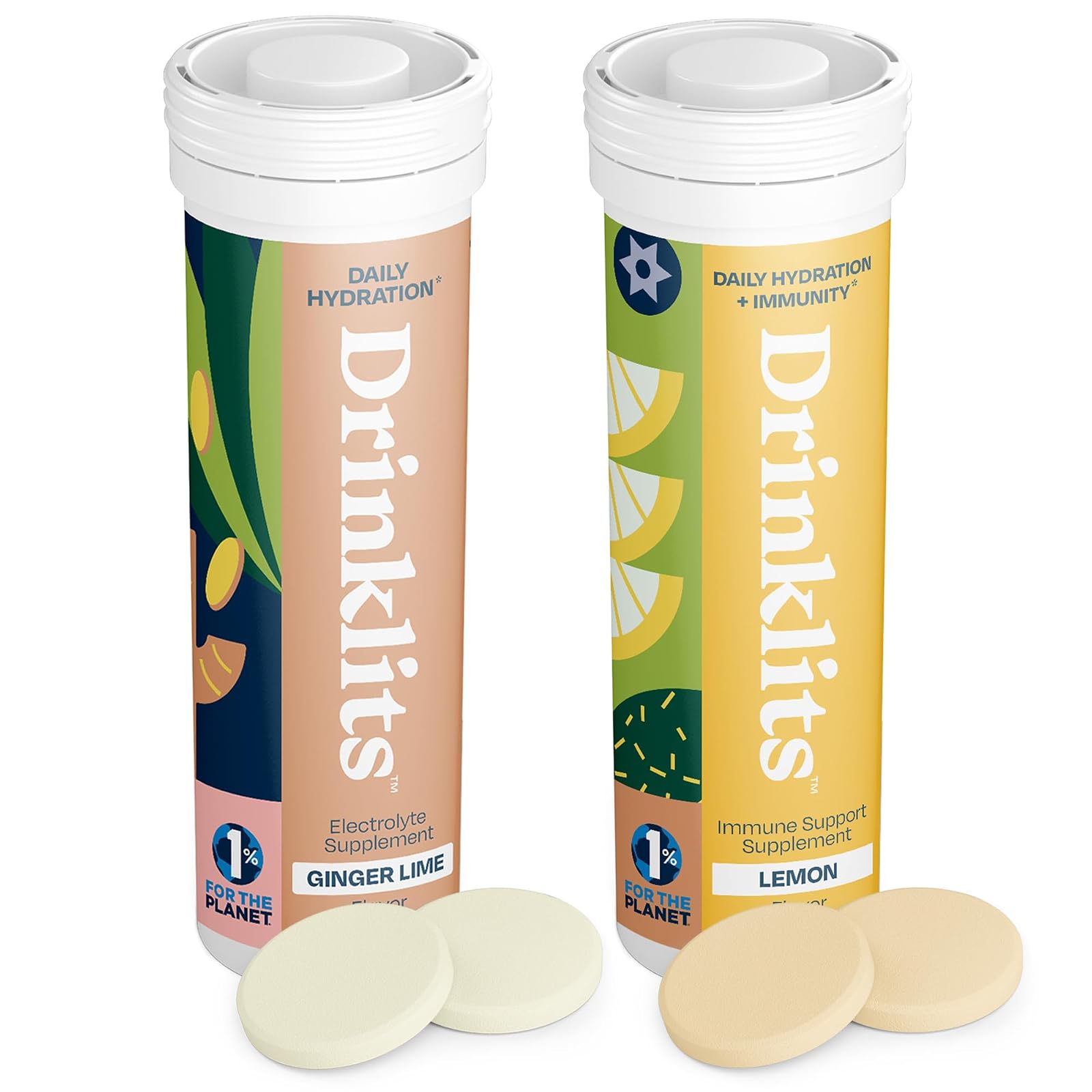 Drinklits ginger-lime hydration mix