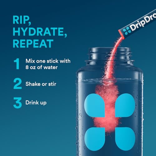 DripDrop electrolyte mix for workouts
