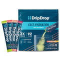 DripDrop electrolyte packets for hydration