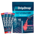 DripDrop electrolyte packets for hydration