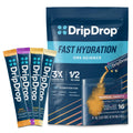 DripDrop electrolyte packets for hydration