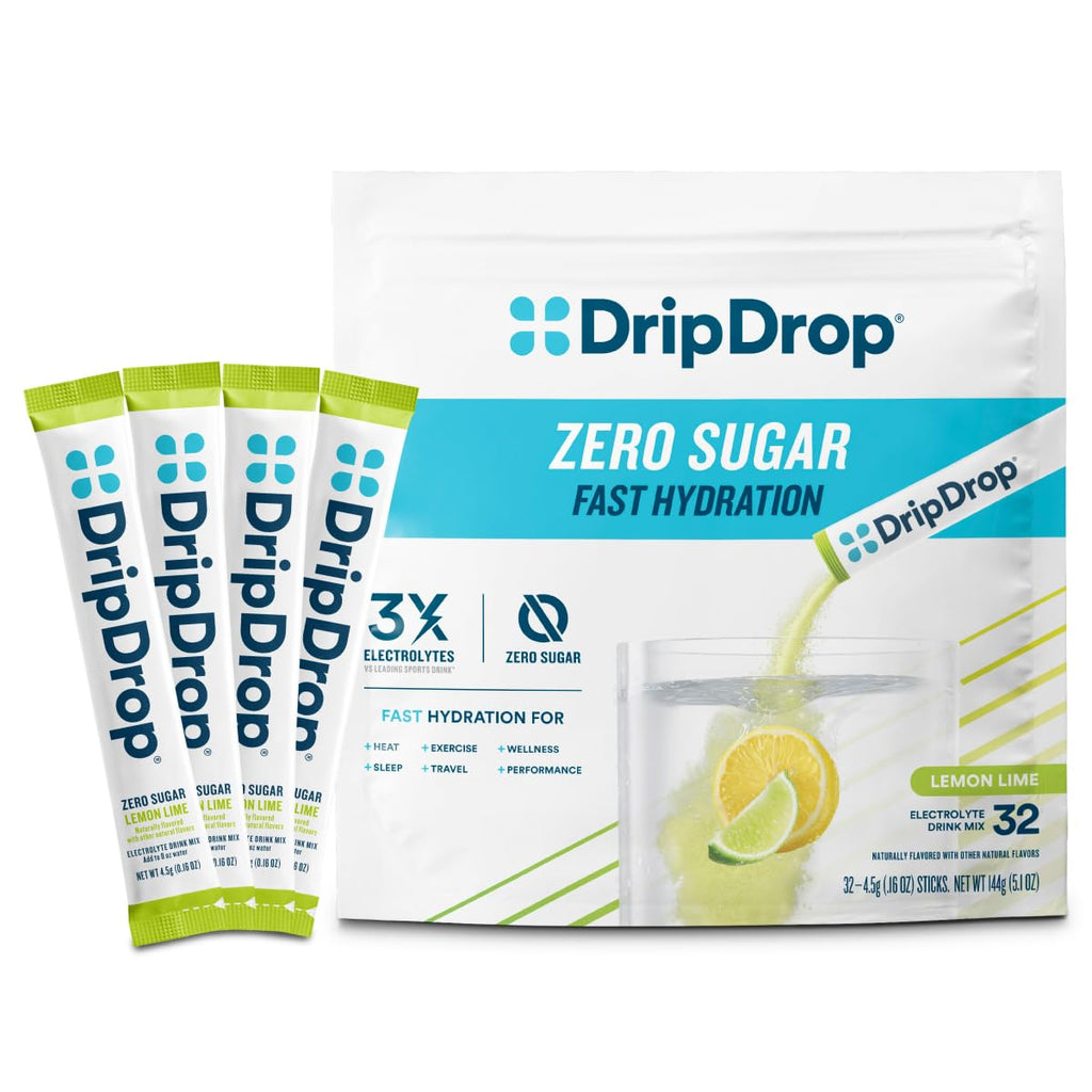 DripDrop electrolyte packets for hydration