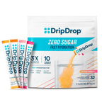 DripDrop electrolyte packets for hydration