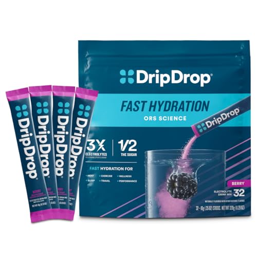 DripDrop electrolyte powder for hydration