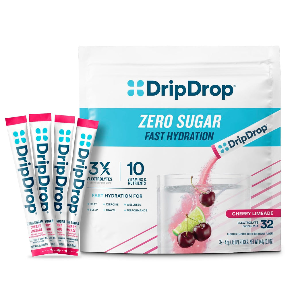 DripDrop electrolyte powder for hydration
