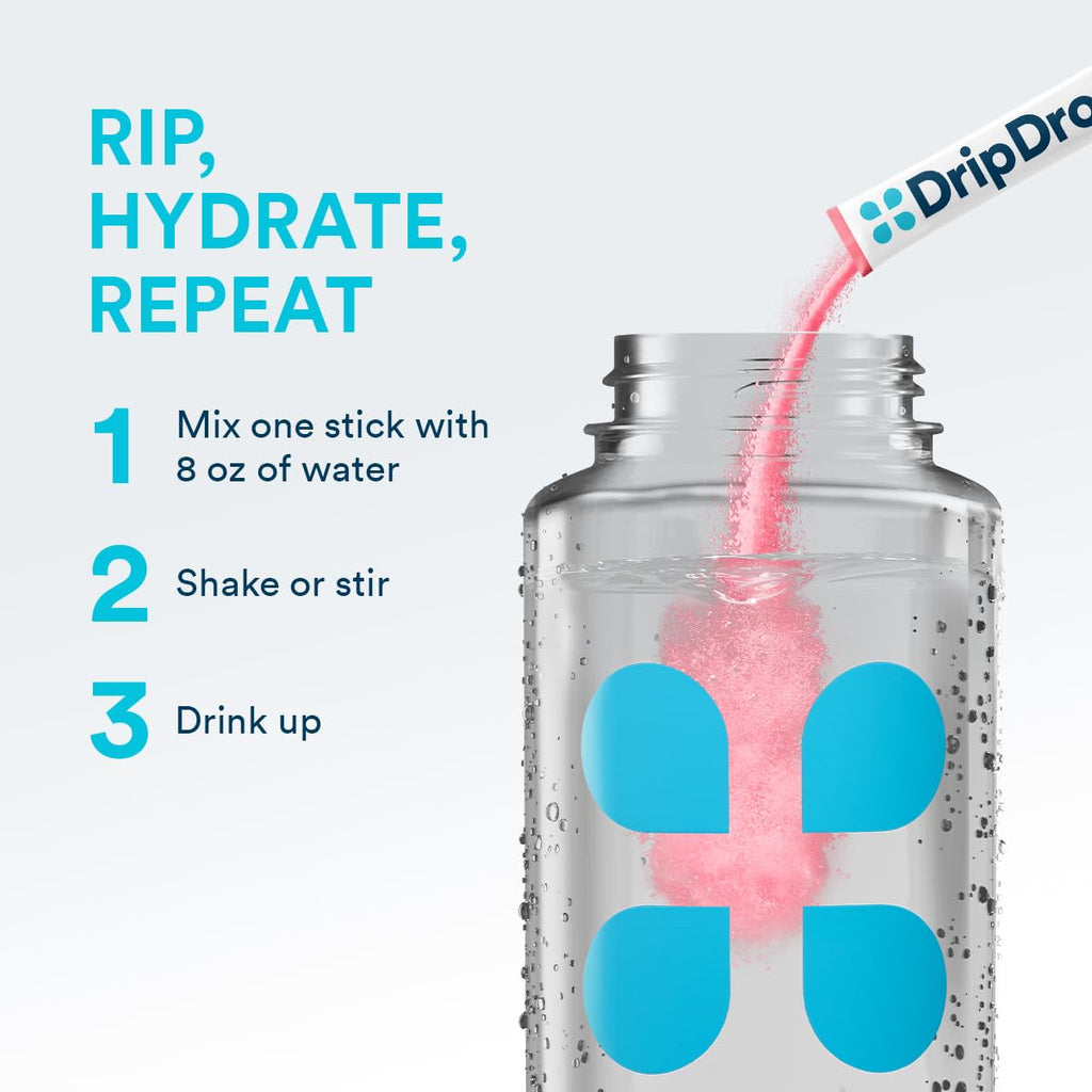 DripDrop hydration for hot weather