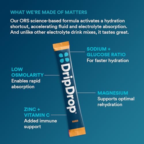 DripDrop hydration mix for workouts