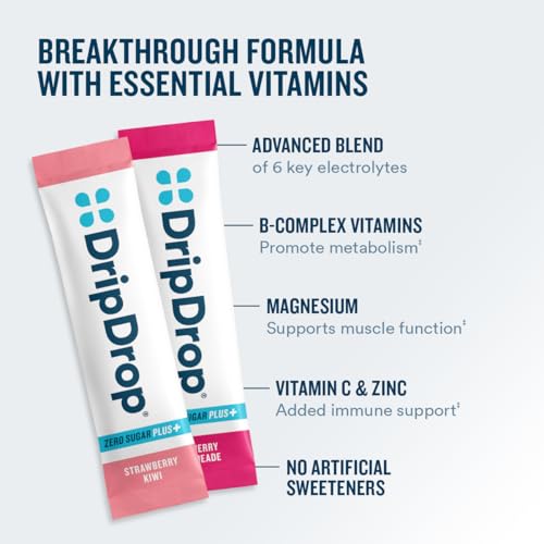 DripDrop hydration packets for workouts