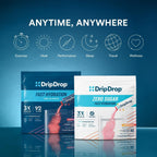 DripDrop hydration packets with vitamins