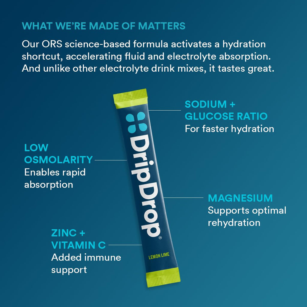 DripDrop hydration solution for workouts