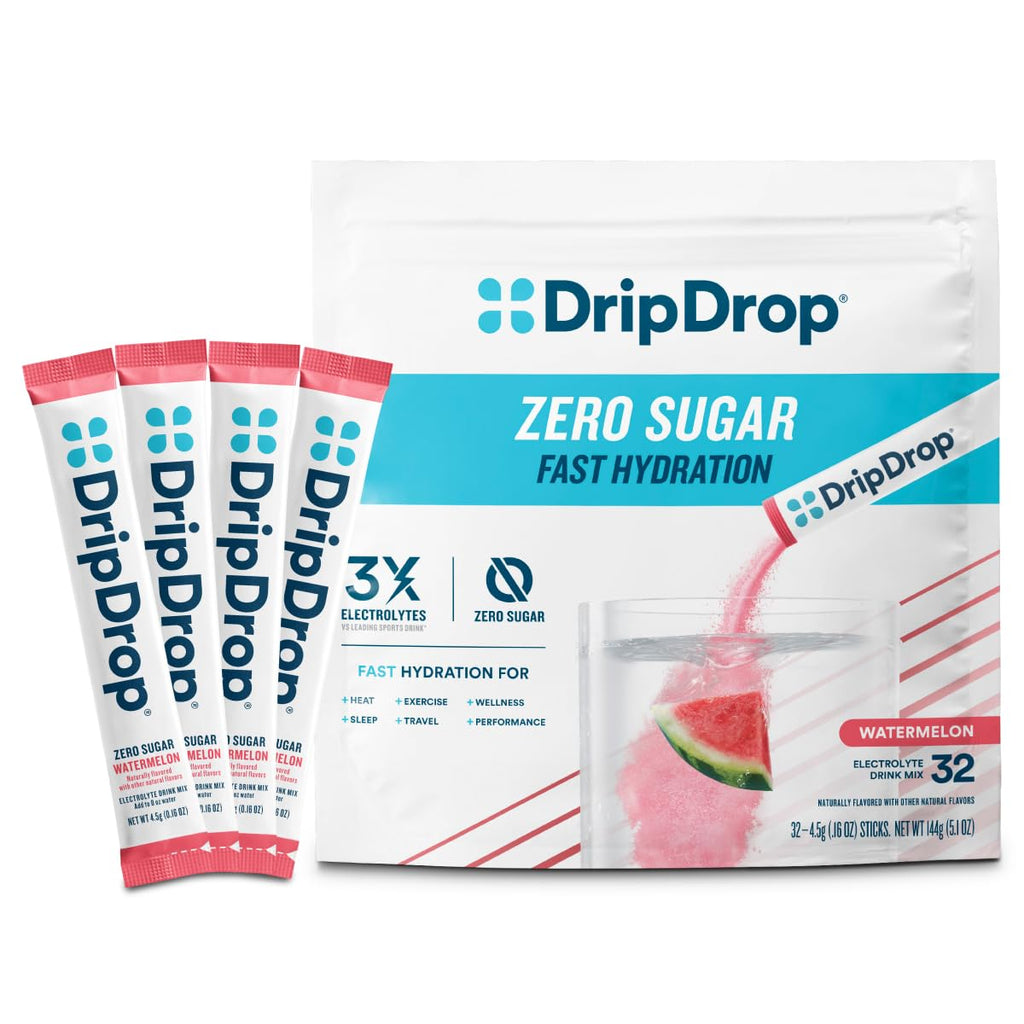 DripDrop watermelon electrolyte packets