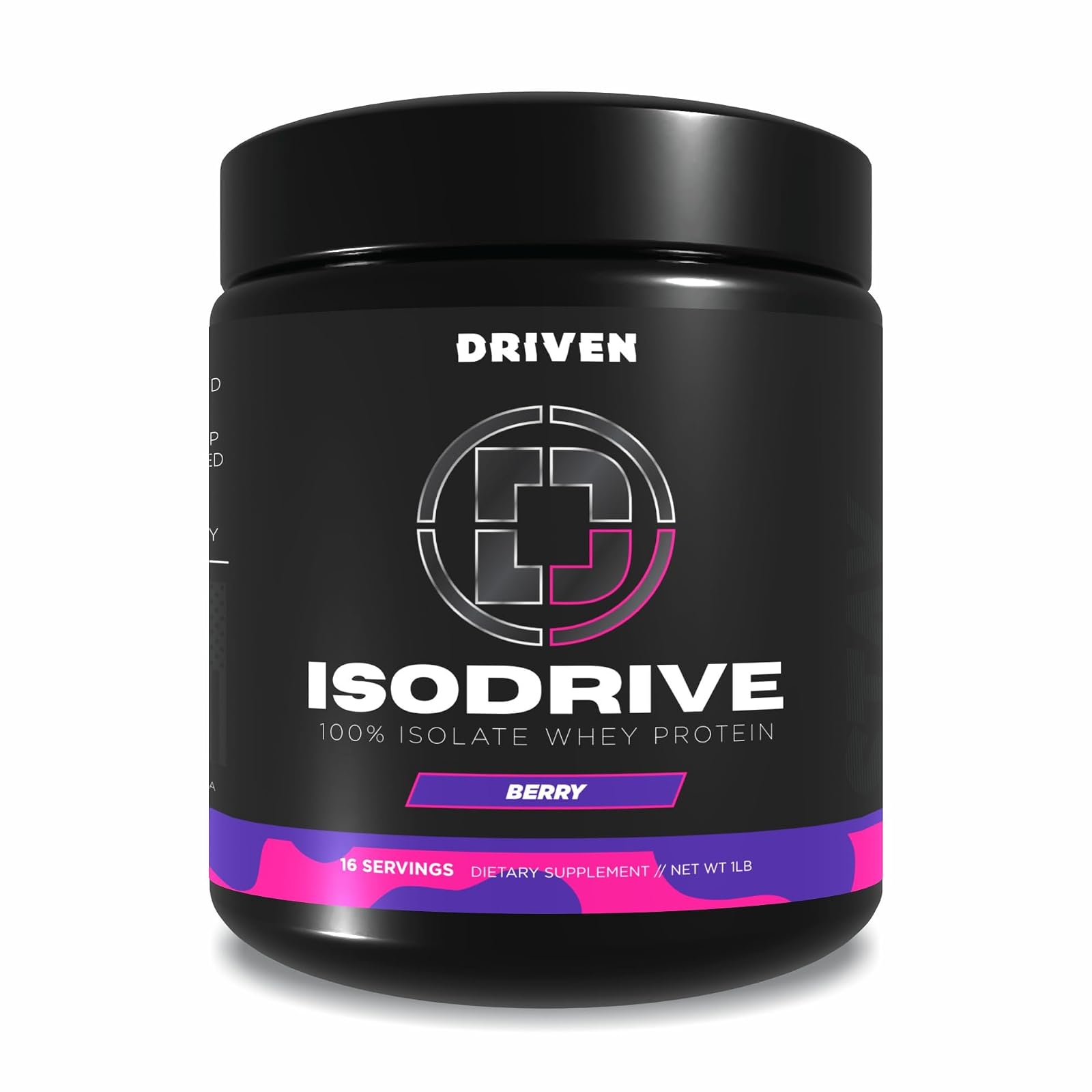 Driven Nutrition whey isolate berry flavour