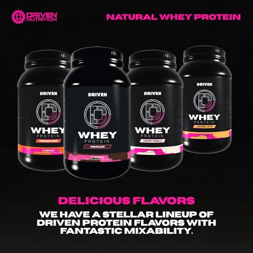 Driven whey protein powder for fitness enthusiasts