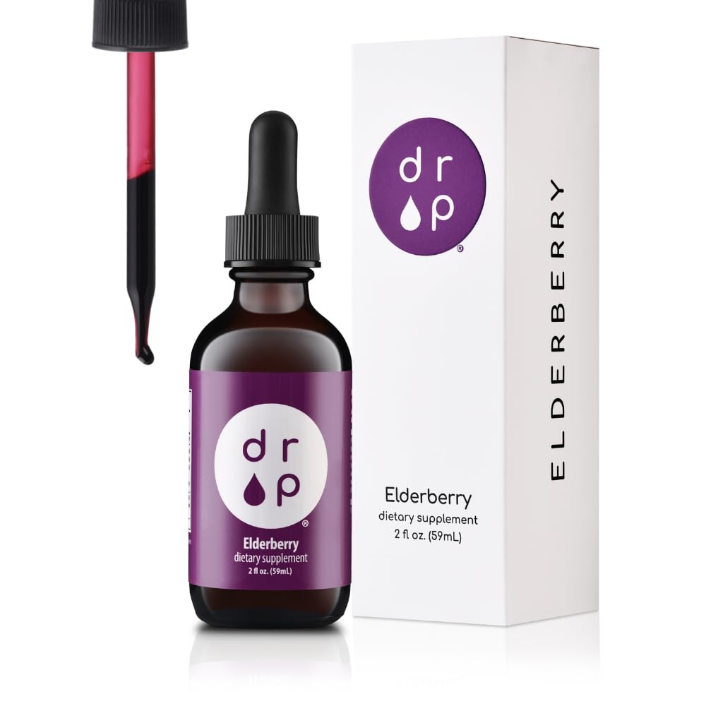 drop elderberry liquid drops for immunity