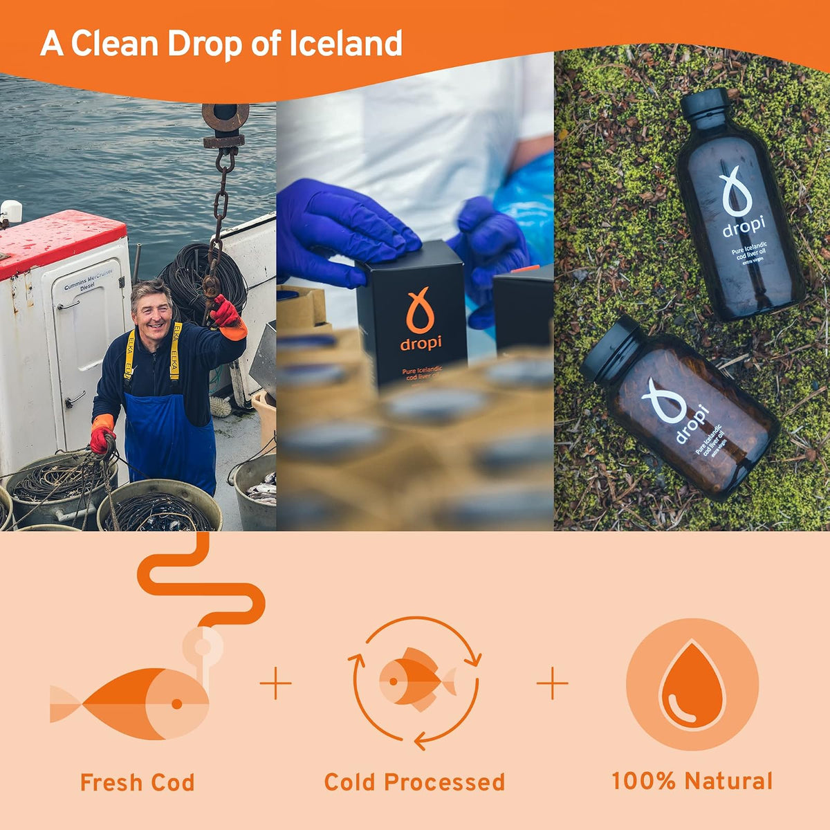 Dropi fish oil for joint support