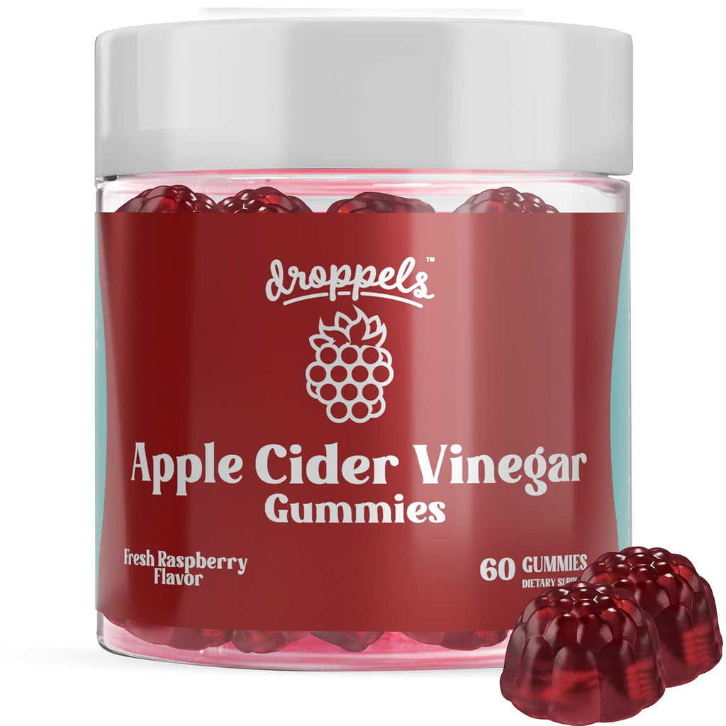 Droppels apple cider vinegar gummies for digestion