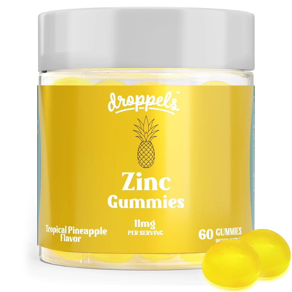 Droppels Zinc Citrate Gummies for immunity
