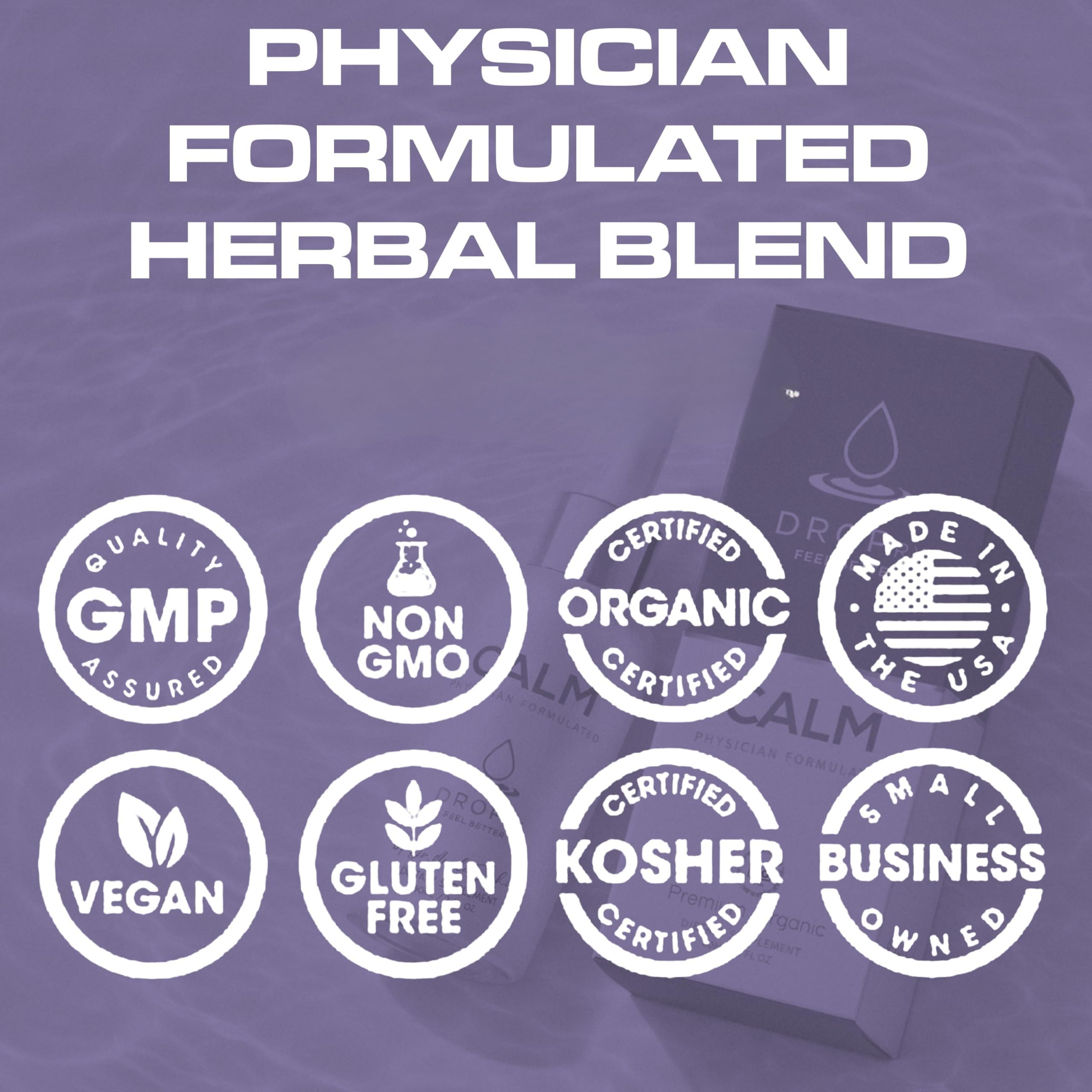 DropRx Calm herbal wellness formula