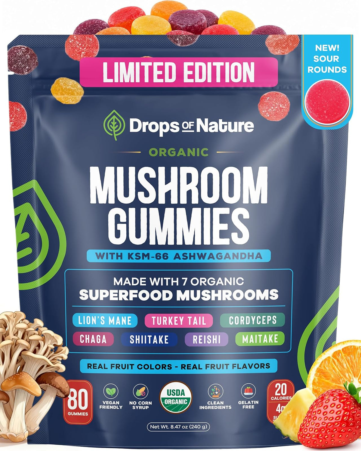 Drops Of Nature Ashwagandha gummies