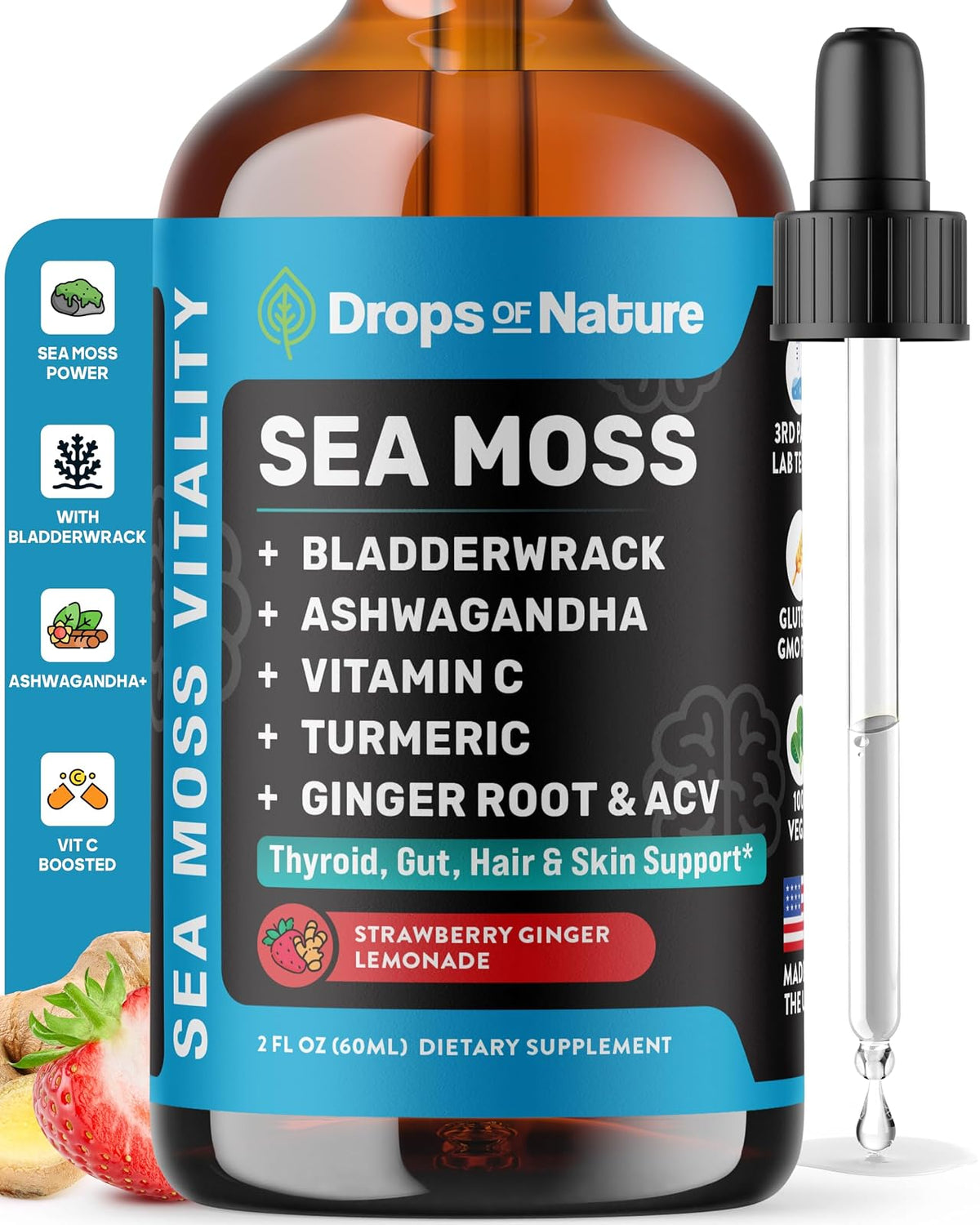 Drops Of Nature sea moss vitality