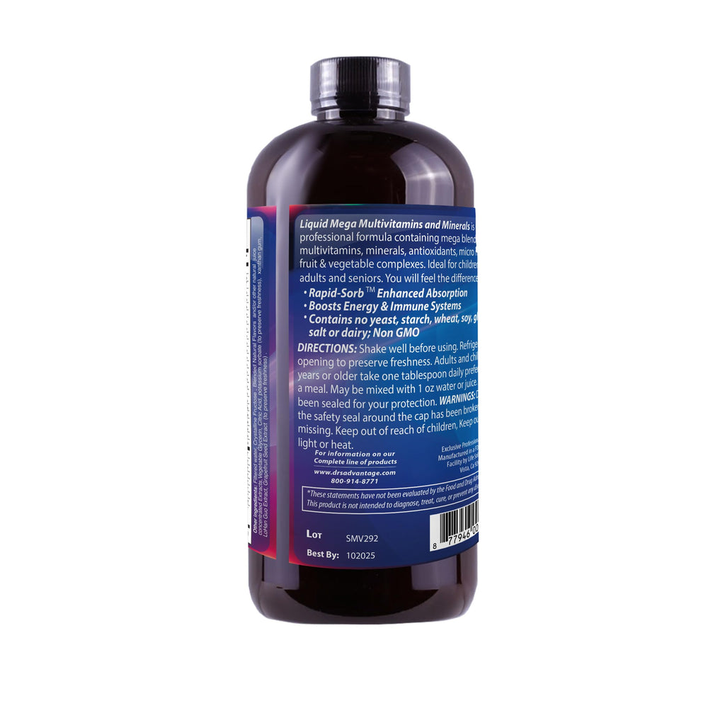 Drs Advantage Mega MultiVitamins benefits