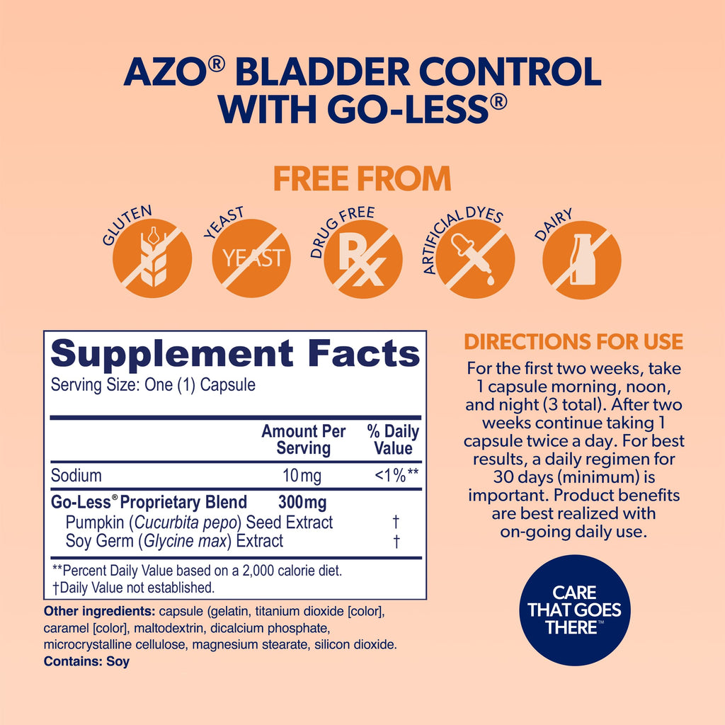 drug-free bladder control supplement