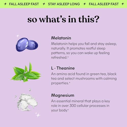 drug-free sleep solution with melatonin