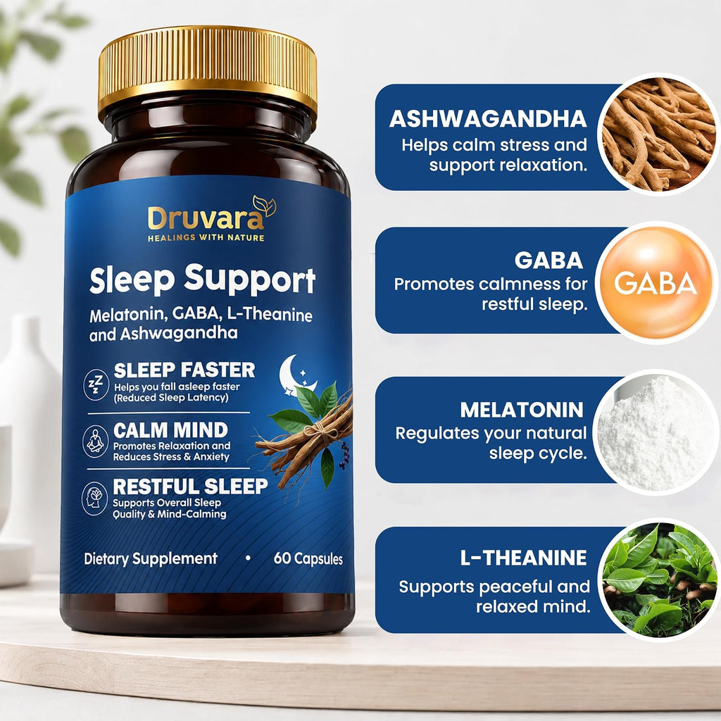 Druvara multivitamins for better sleep