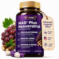 Druvara NAD Resveratrol antioxidant capsules
