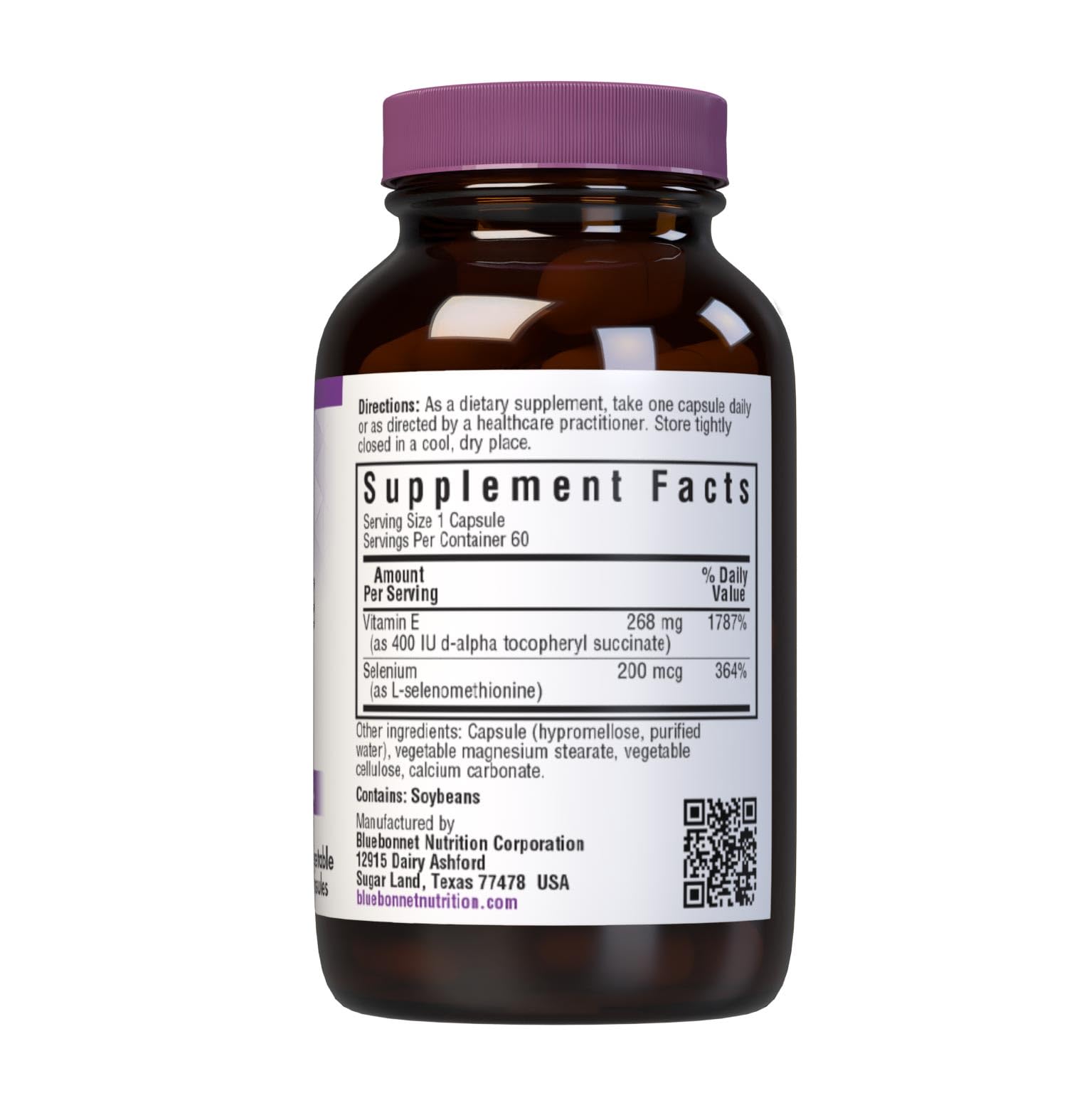 Dry E 400 IU with selenium benefits