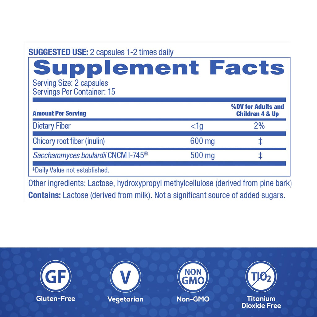 Dual action probiotics for overall wellness