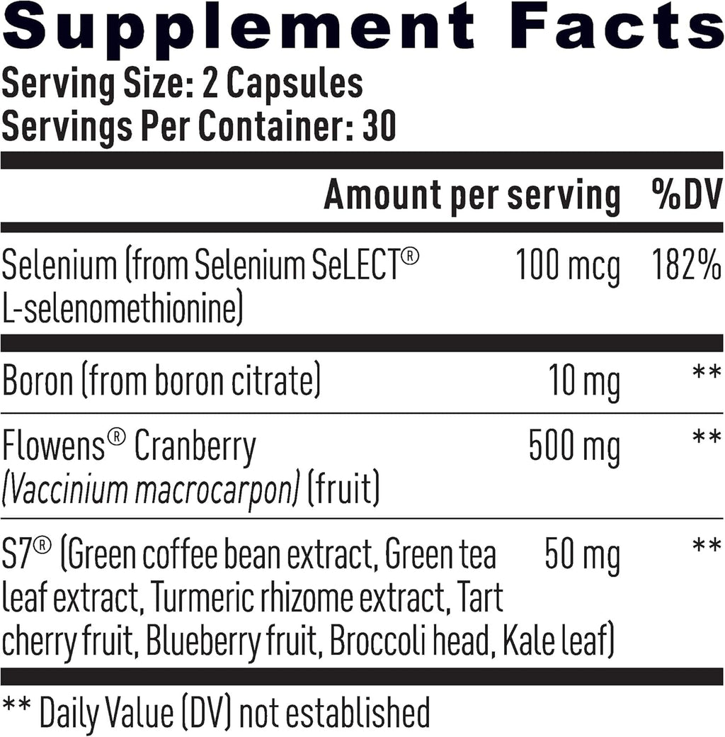 Dual action prostate health supplement