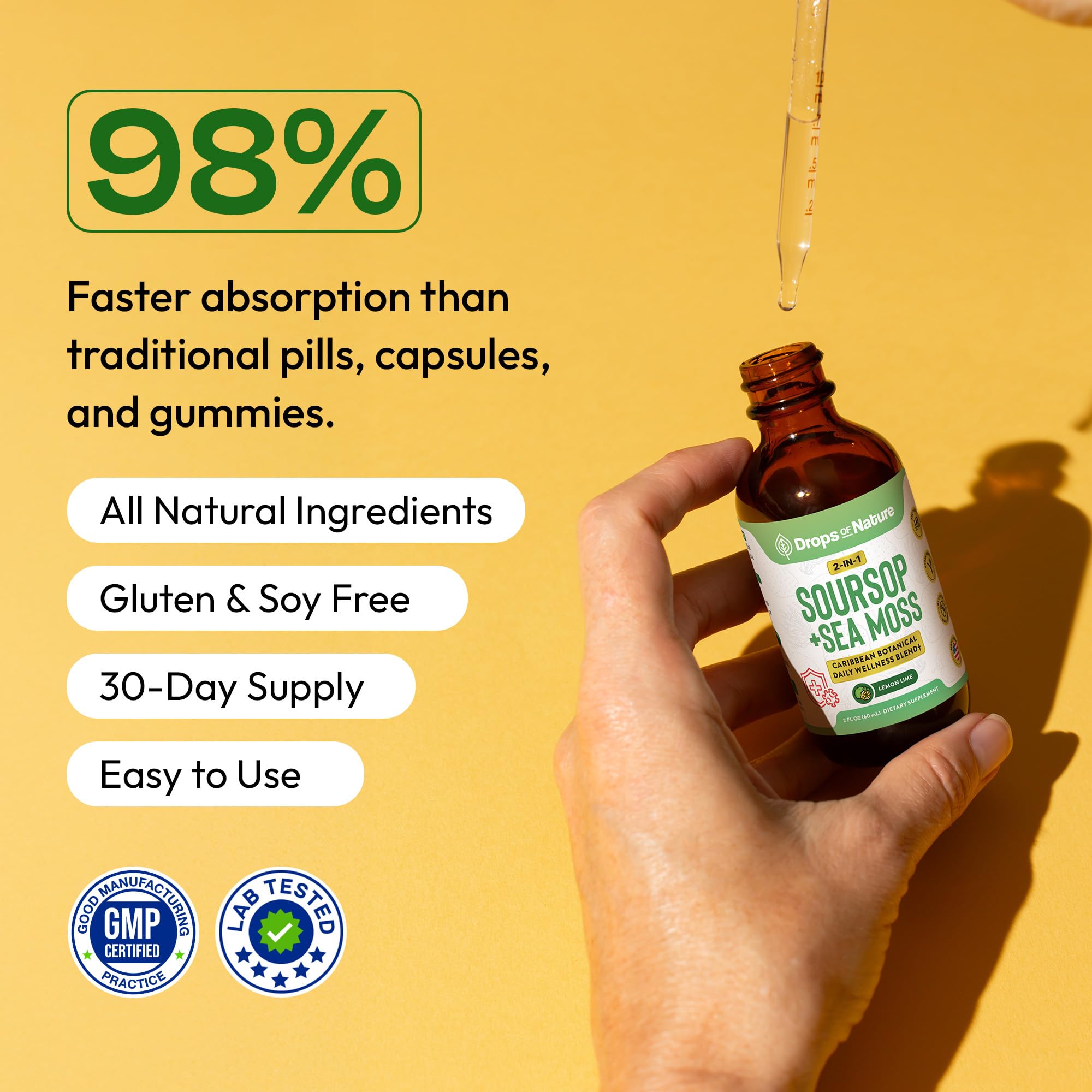 dual botanical blend for vitality