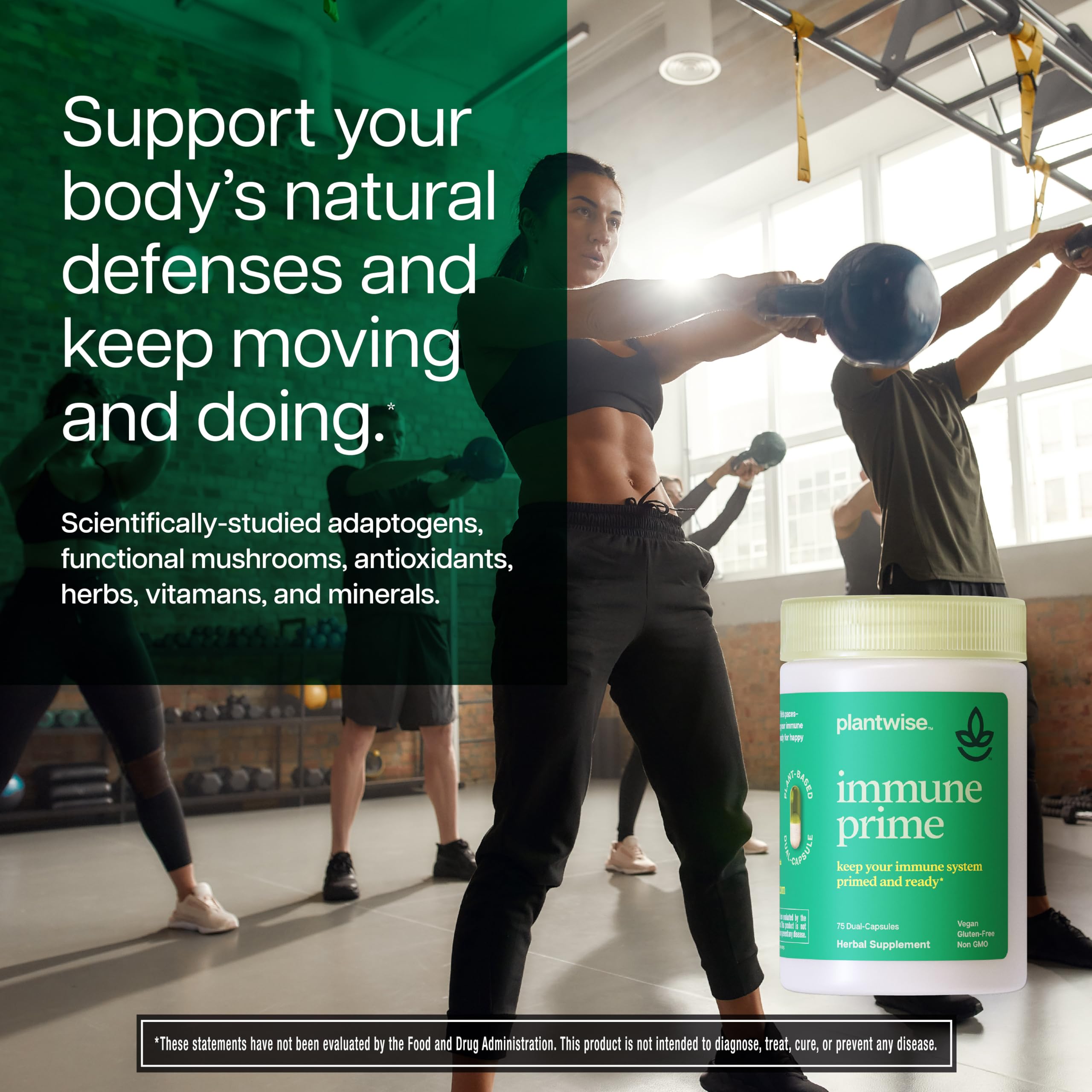 Dual-caps for convenient supplementation
