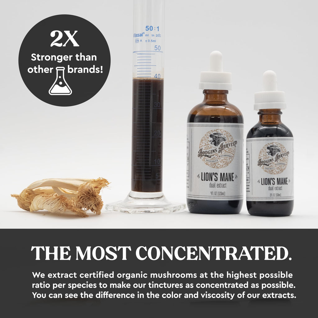 Dual extract mushroom benefits