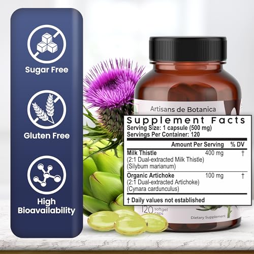 dual-extracted milk thistle formula