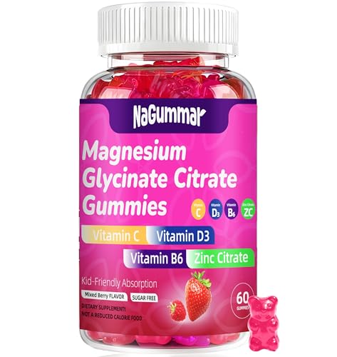 Dual-Form magnesium gummies for relaxation