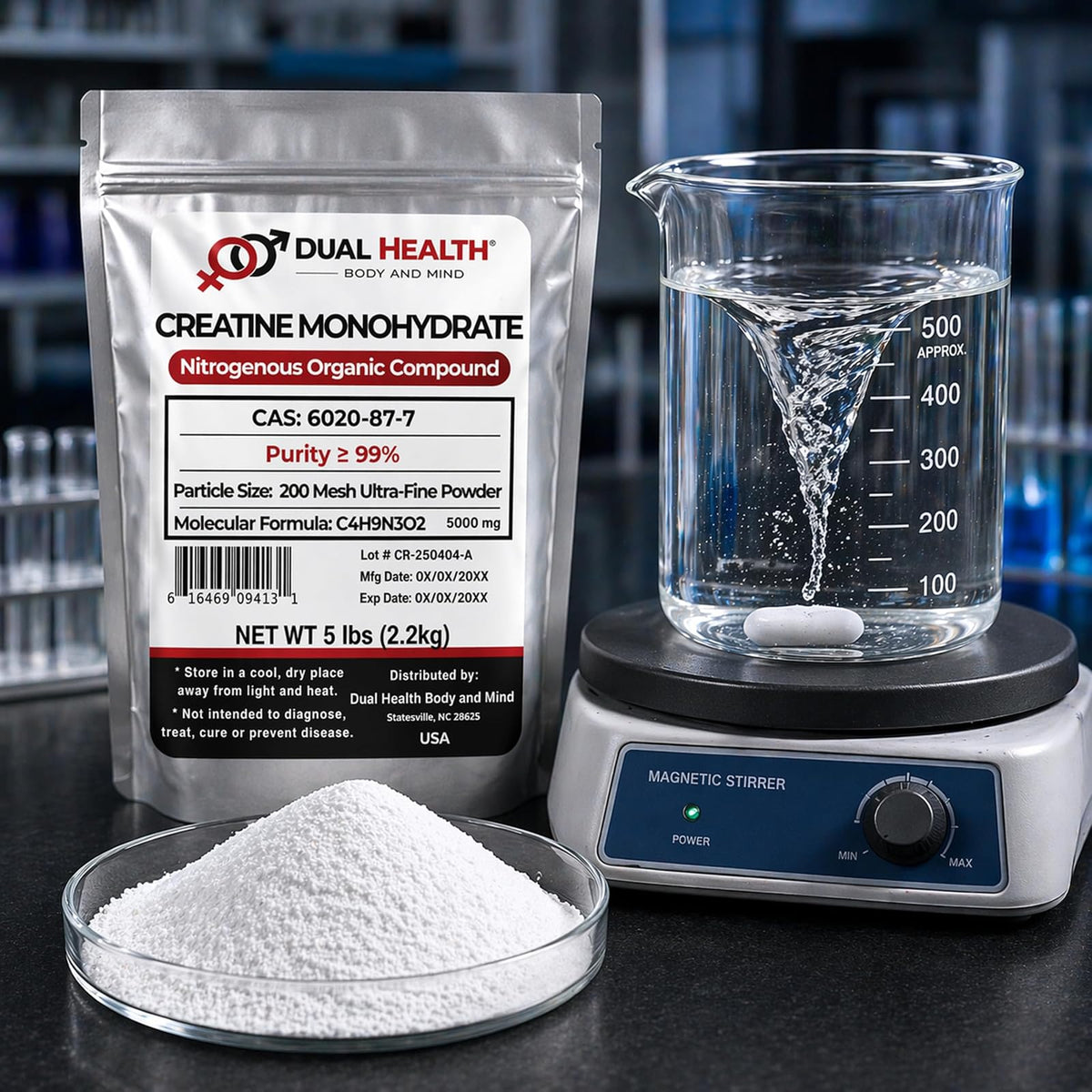 Dual Health sports nutrition creatine