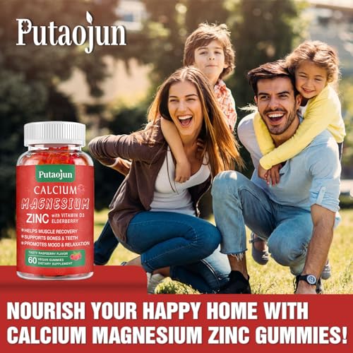 dual pack calcium magnesium zinc gummies