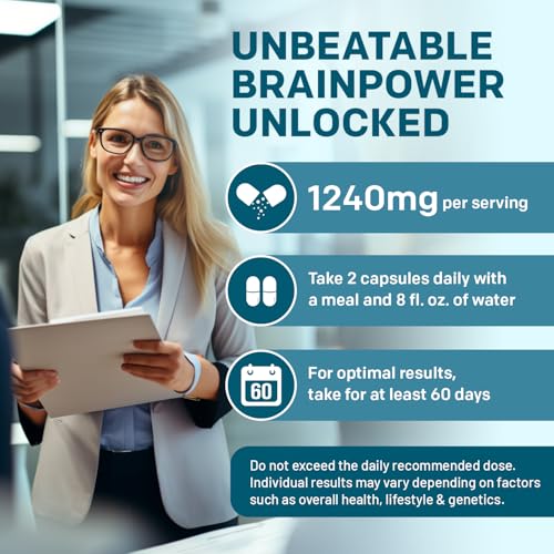 Dual pack of brain-boosting capsules