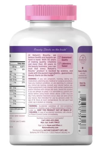 dual pack vitamin supplements for beauty