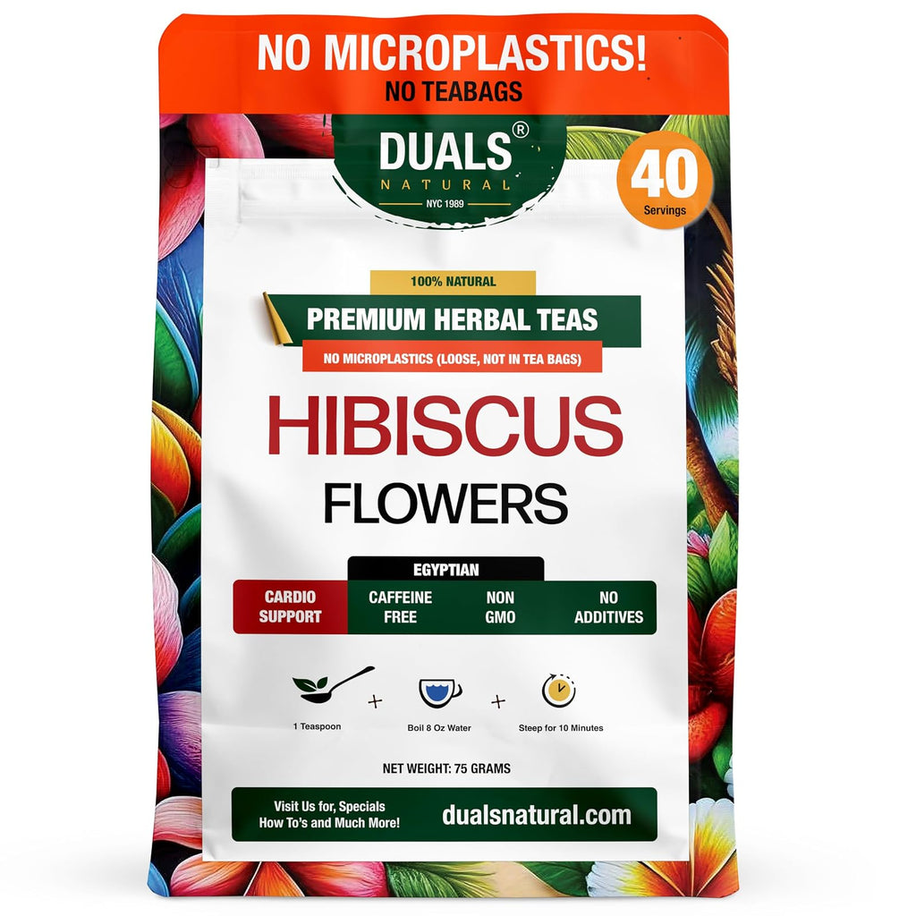 DUALS hibiscus loose tea benefits
