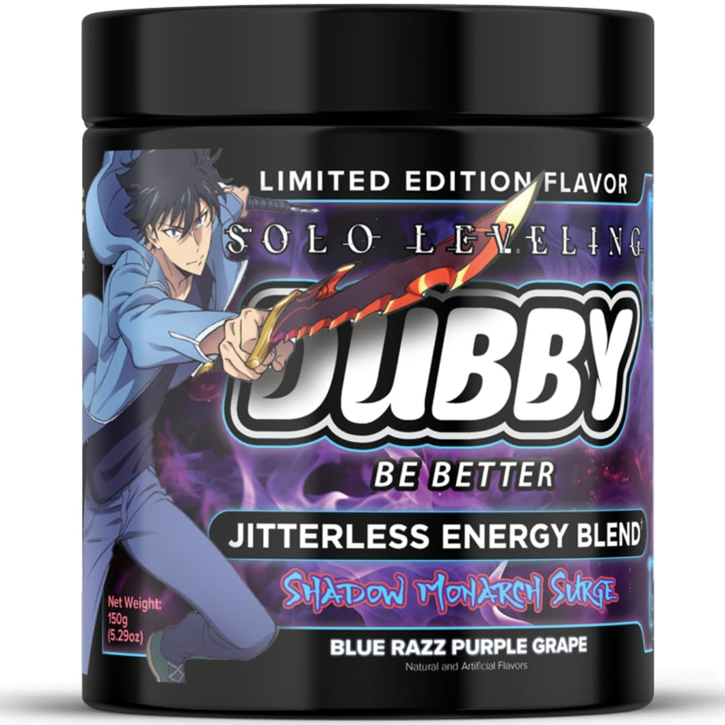 Dubby Solo Leveling energy drink powder